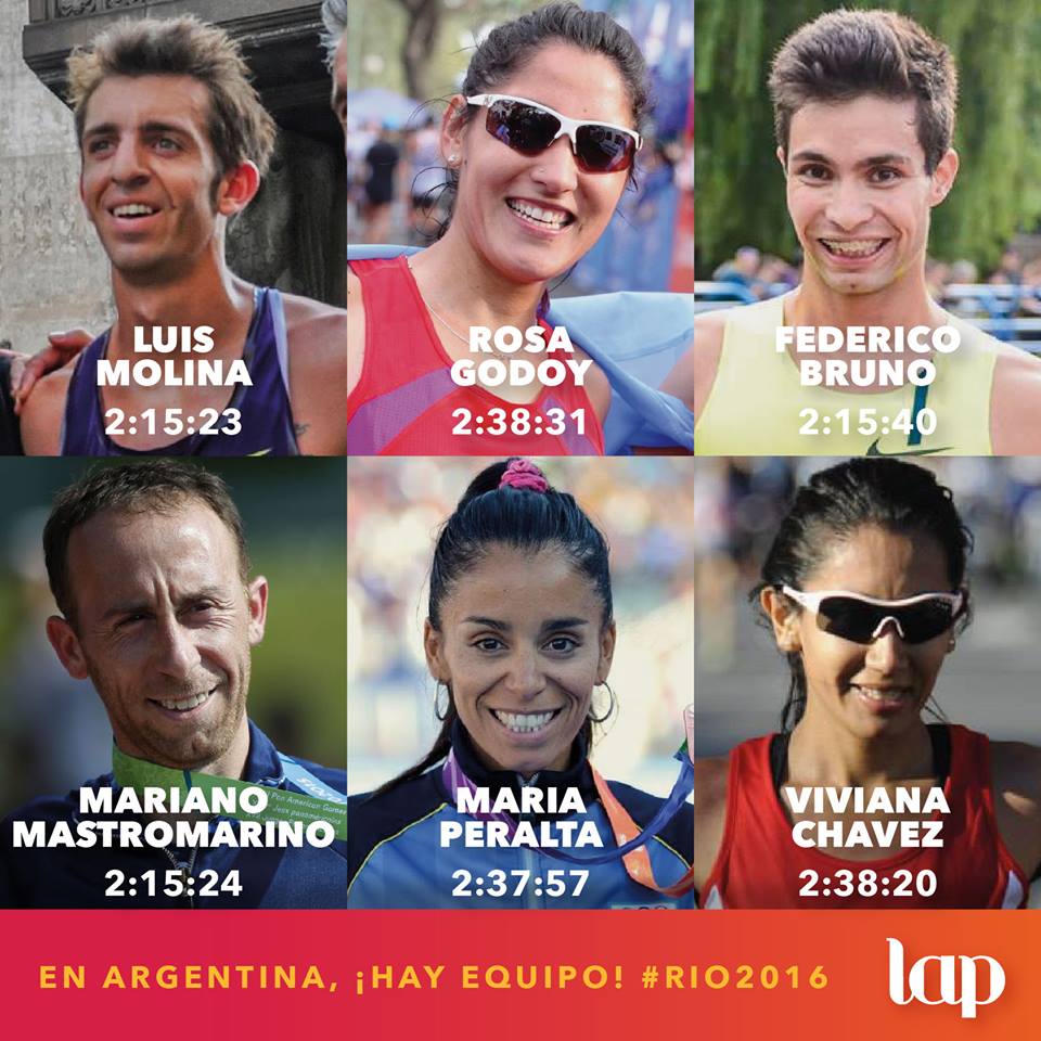 Atletismo: Nuestros representantes olímpicos!!!!