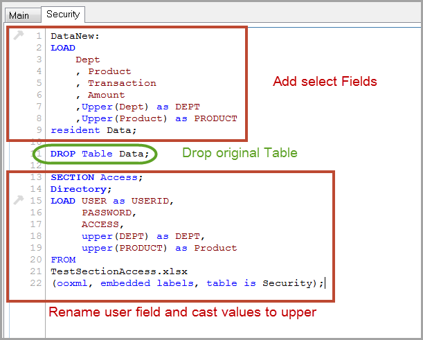 One Qlik at a Time: Section access - part one (including inline wizard)