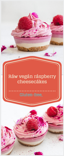 Ráw vegán ráspberry cheesecákes | Nice Taste