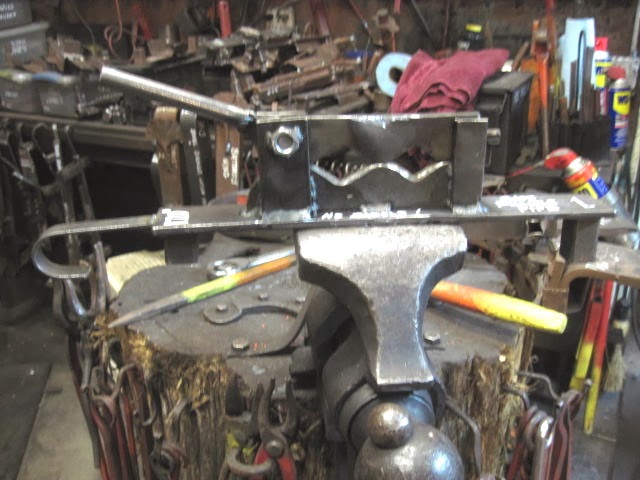 Persimmon Forge: Professional Blacksmithing: How I Make Gate Fullers