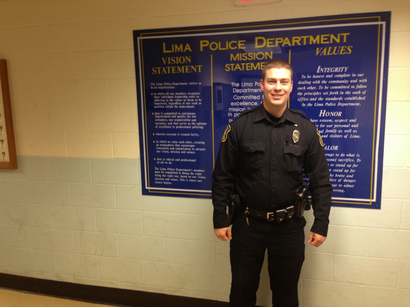 Lima Police Department News: Officer Commended