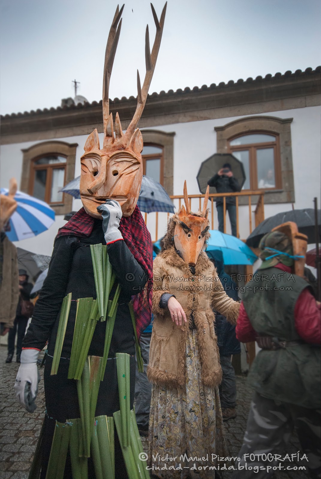 Ciudad-dormida: Entrudo de Lazarim, uno de los más espectaculares y ...