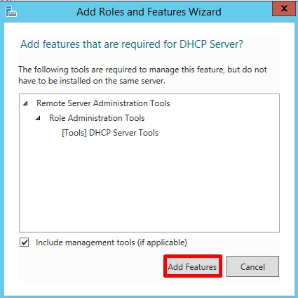 Konfigurasi DHCP server windows 2012