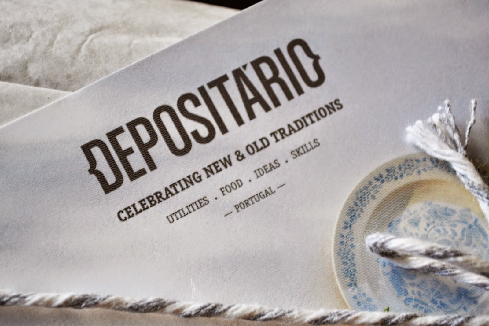 Entre Tachos e Sabores: Depositário...Made in Portugal!