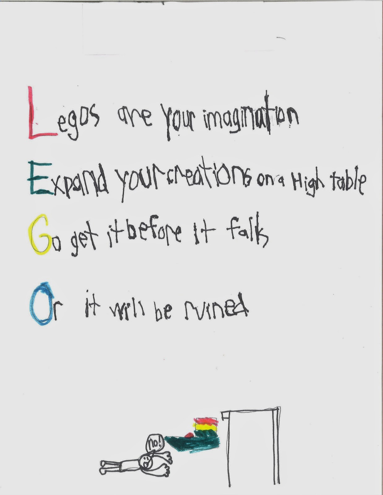 Wellington Poets: LEGO Acrostic by J.S.