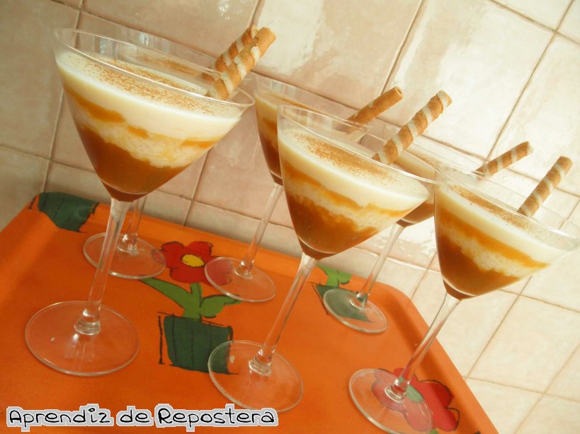 Aprendiz de Repostera: Copas de Arroz con Leche