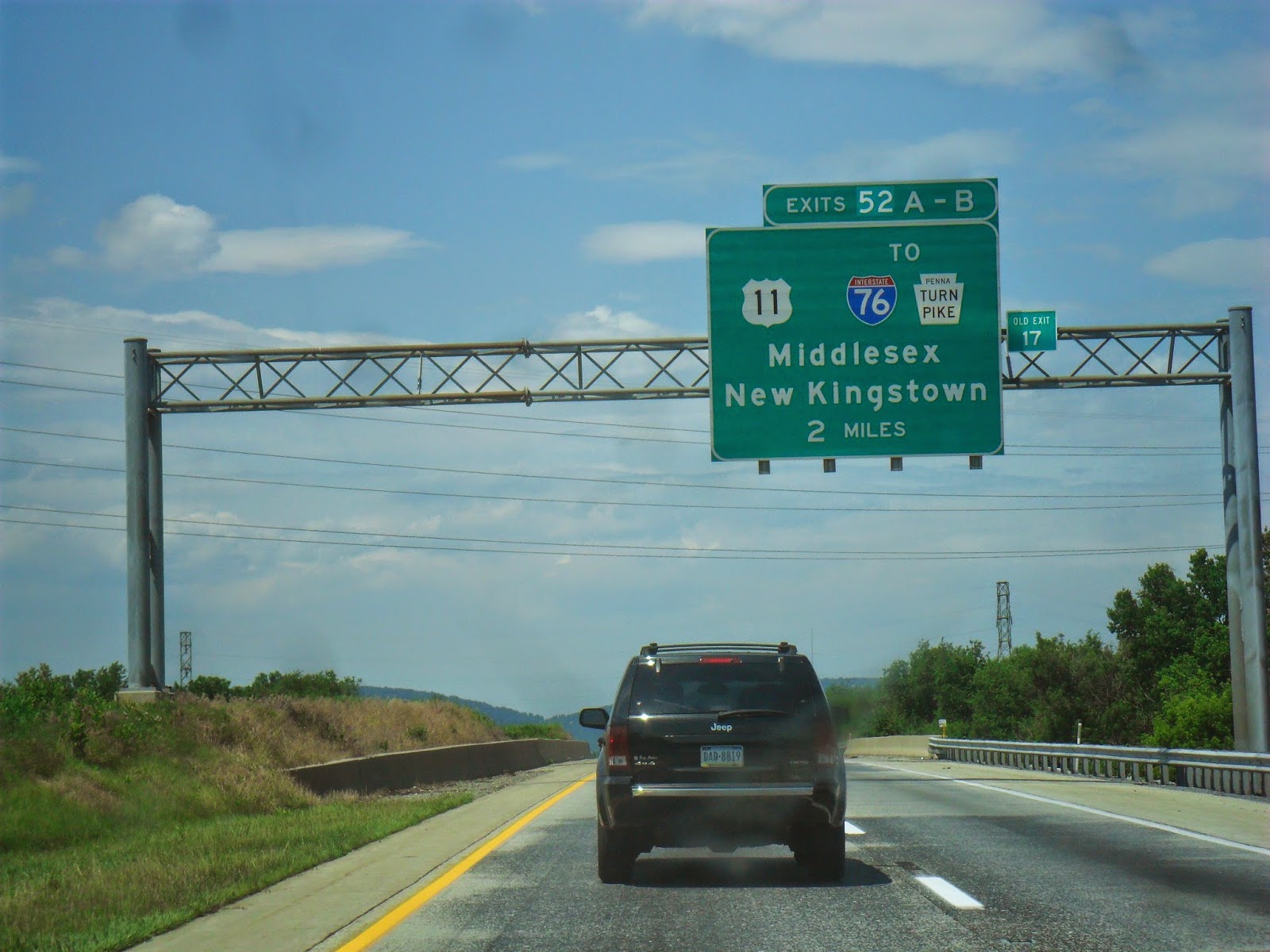 Luke's Signs: I-81, Rt. 11, & I-76/PA Turnpike - Pennsylvania