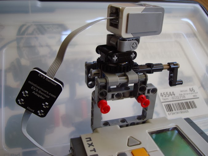 CH LEGO BLOG: Mindsensors EV3 sensor adapter for NXT的基本功能測試