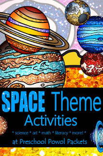Planet Mercury Preschool Science Experiment | Solar System Space Theme ...