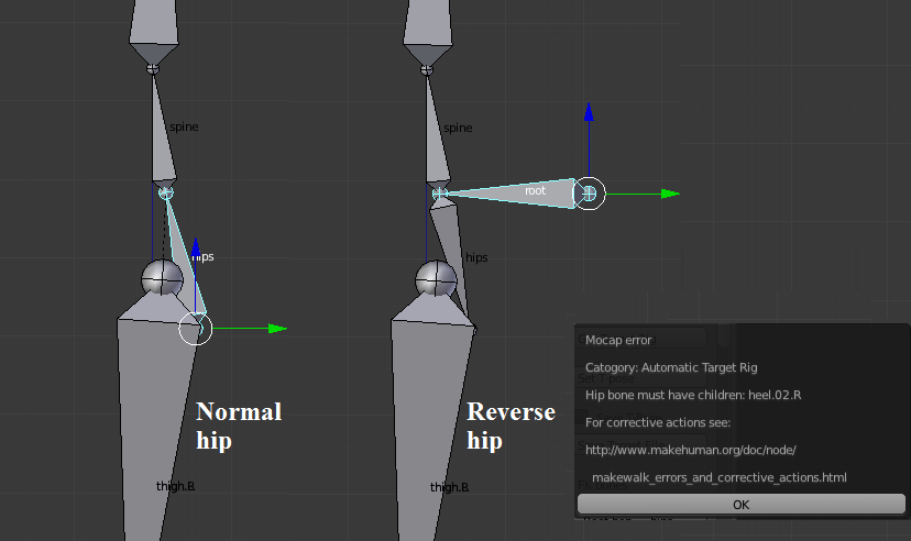 Diffeomorphic: Target Armature Panel