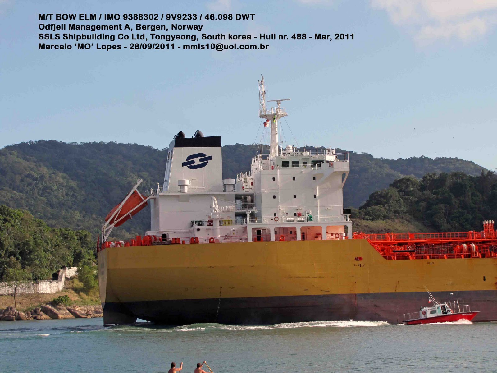 Santos Shiplovers: M/T Bow Elm / 9V9233 - Mais imagens de sua primeira ...