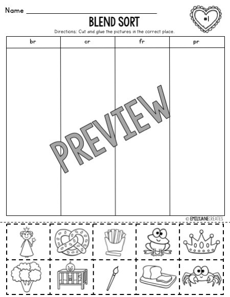 Emily Jane Creates: FEBRUARY NO PREP KINDERGARTEN PACKET-OVER 100 PAGES!