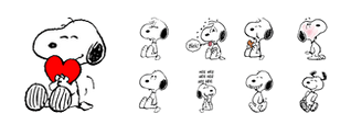 Snoopy's Moods Facebook Stickers | FbStickers.blogspot.com - Facebook ...