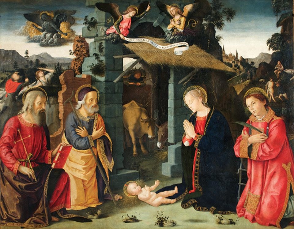 IDLE SPECULATIONS: The Nativity of St Luke