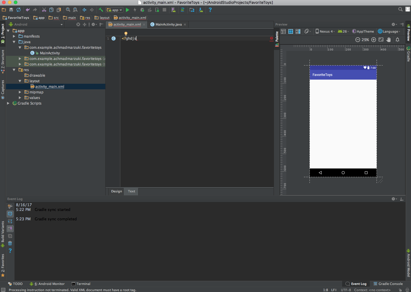 cara mengganti Background Android Studio | programmer