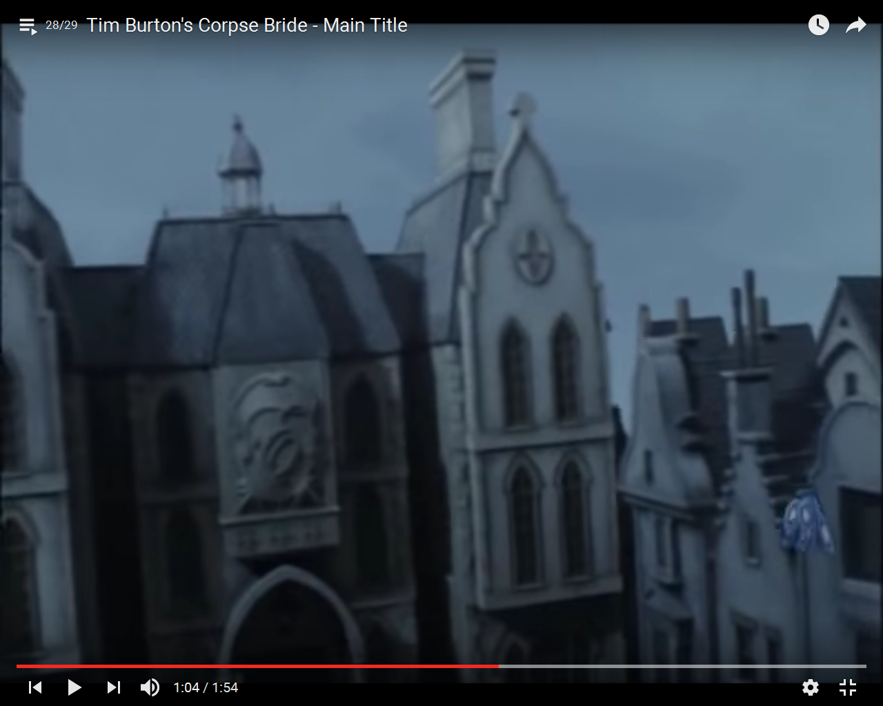 AS Media Studies Foundation Production: Corpse Bride Opening scene ...