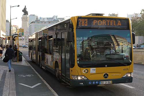 783 Lisbon Bus - Portugal Visitor Guide