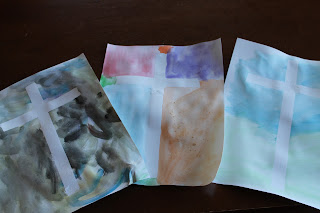 Watercolor Crosses - A Simple Easter Craft for Toddlers and ...