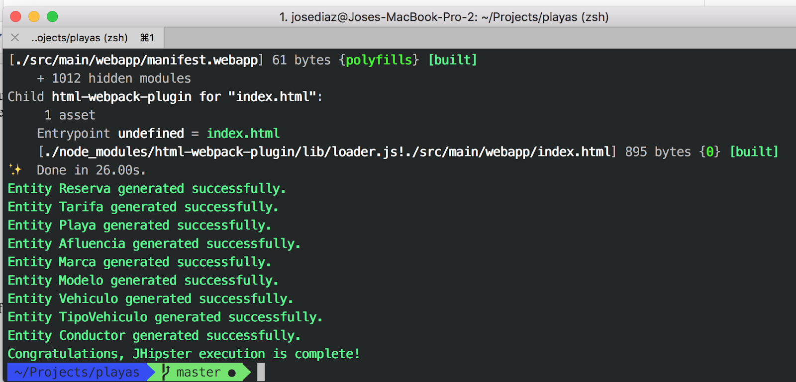 Building An Application Web Using Jhipster And Deployment In Heroku
