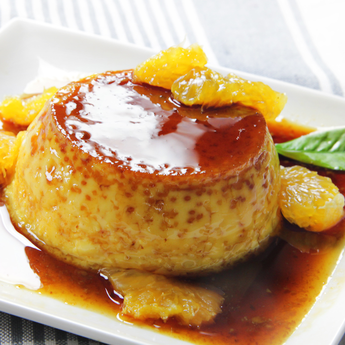 FLAN DE MANDARINA CASERO AL MICROONDAS ¡SOLO 8 MINUTOS!