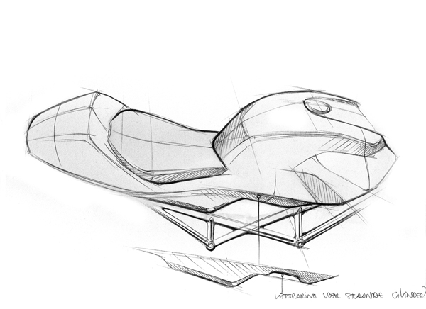 Maarten Timmer Design: Update | Sketch refinement of the body