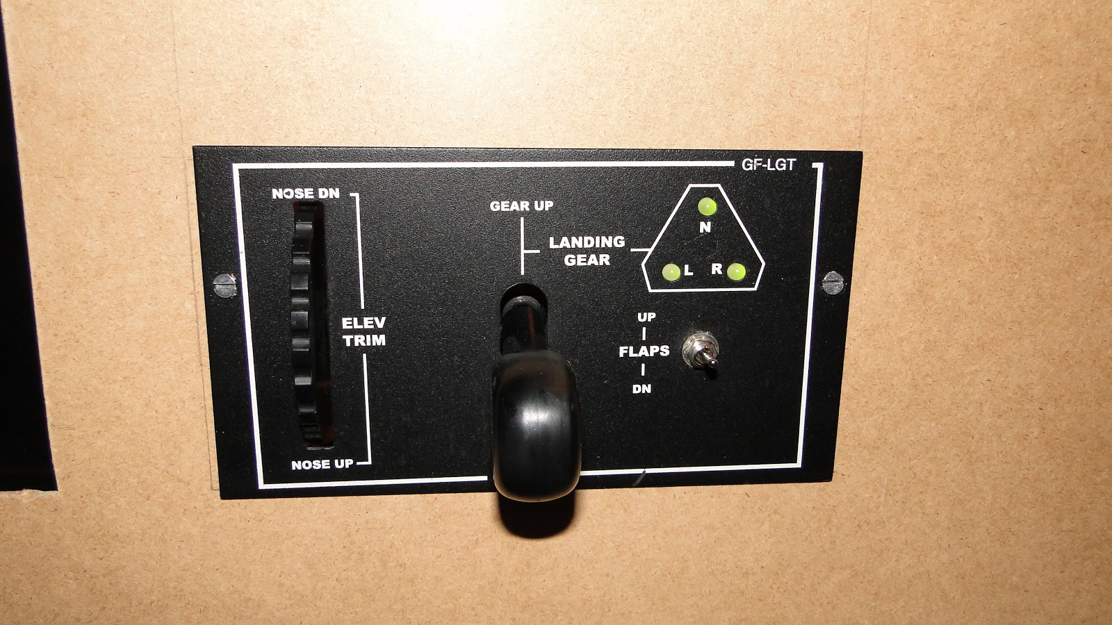 Building a Generic Home Cockpit: GoFlight GF-LGT
