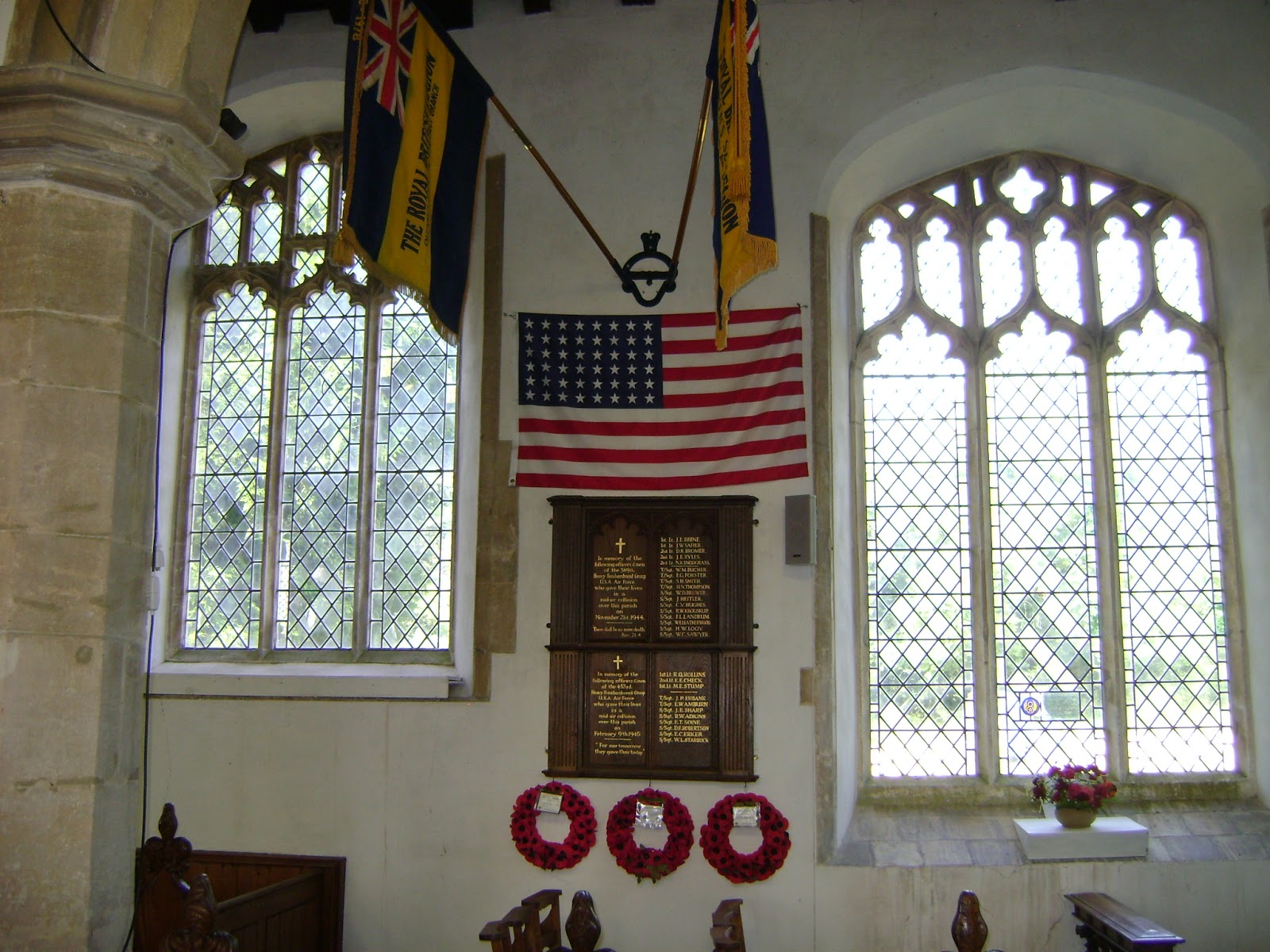 American Memorials in Norfolk & Suffolk: Carleton Rode: All Saints