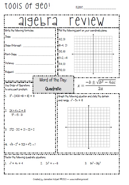 Math-n-spire: "Snapshot" {Integrated Geometry & Algebra 1}