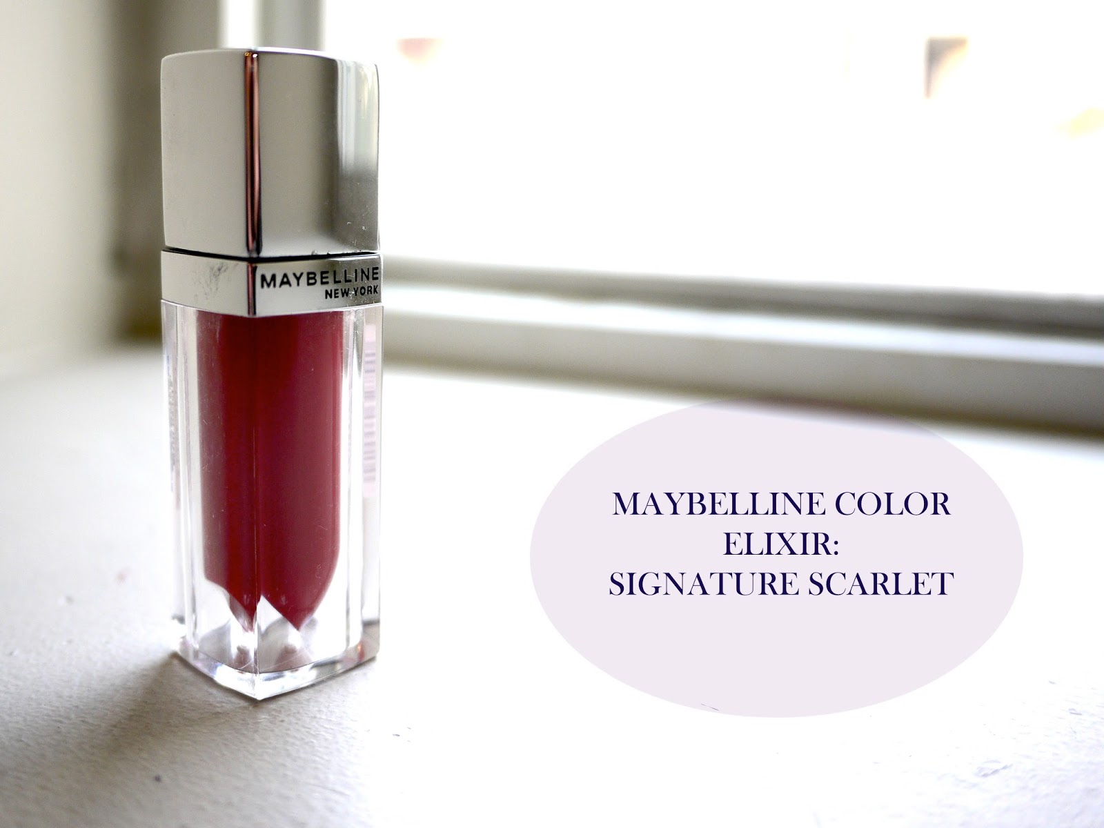 Maybelline Colorsensational Color Elixir - Signature Scarlet |A ...