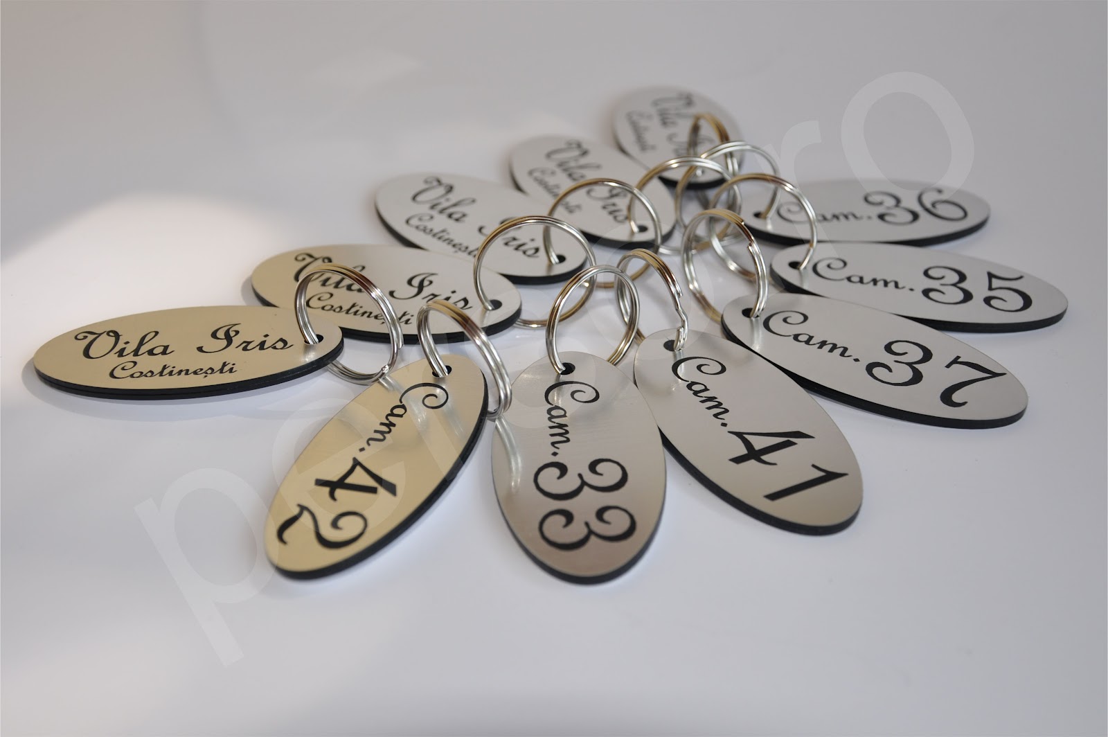 GRAVURA LASER: Brelocuri gravate