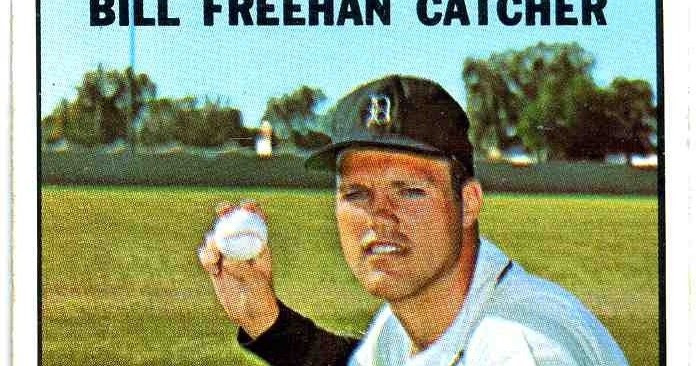 1967 Topps Baseball Set: #48 Bill Freehan - Detroit Tigers - Why is he ...