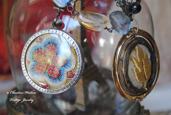 Christine Wallace... "Honoring Life Through Jewelry": French Embroidery ...