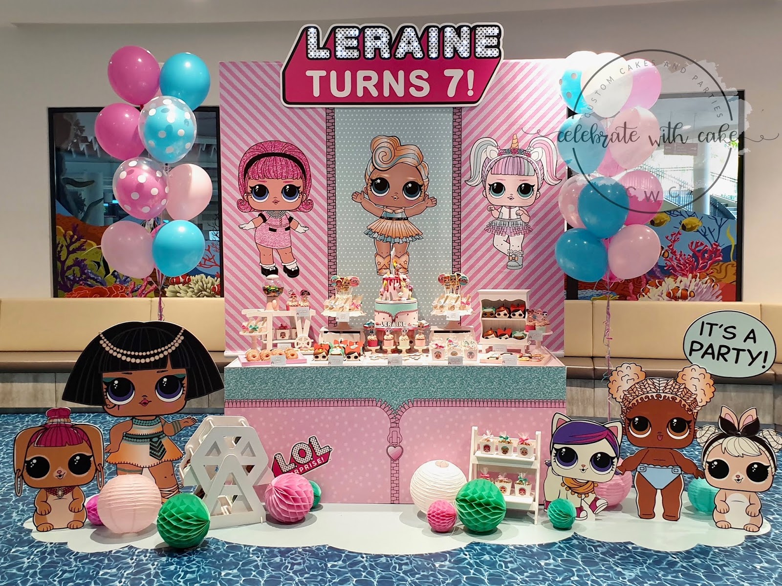 Celebrate with Cake!: LOL Surprise! themed Set up