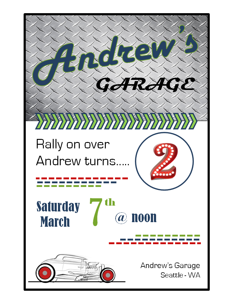 Classic Car - Garage Party | AK Party Studio