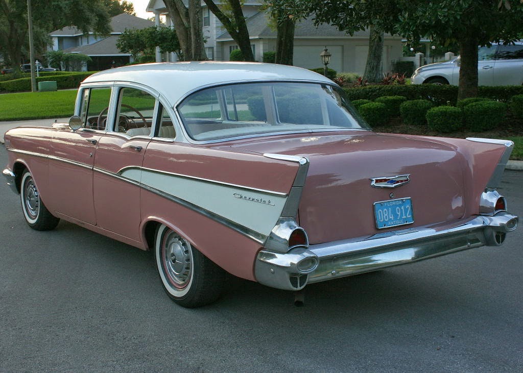 All American Classic Cars: 1957 Chevrolet Two-Ten 4-Door Sedan