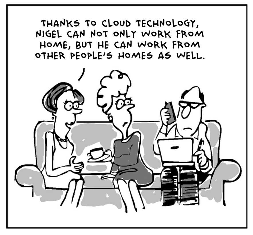 Voice Hub: Cloud Computing (with Cartoons)