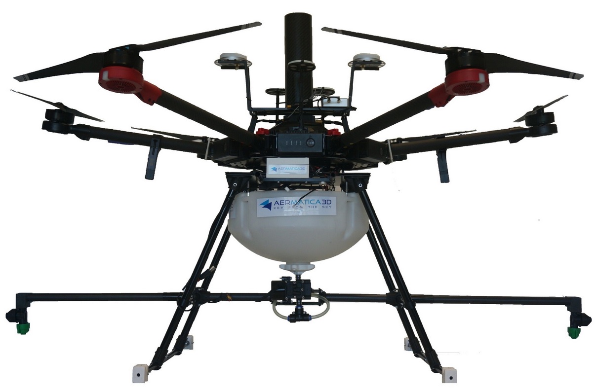 Aermatica3D a EIMA 2018 con i droni per l'agricoltura e il D-KIT vincitrice del premio Novità ...