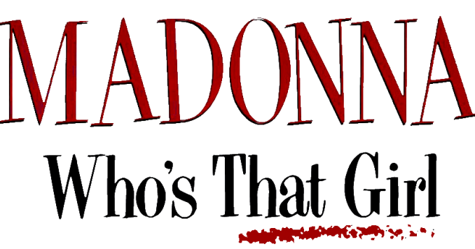 Madonna FanMade Covers: Who's That Girl - Logo