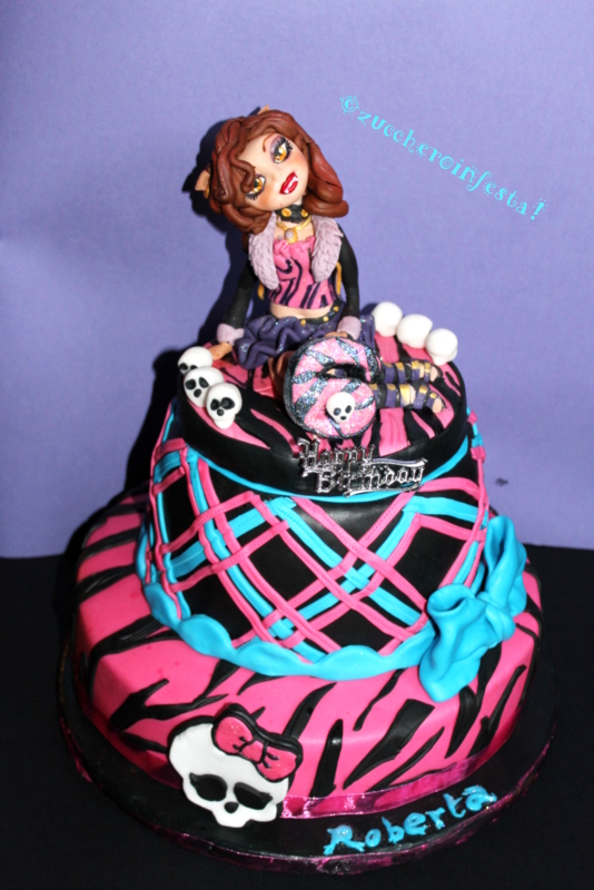 Monster high tortas - Imagui