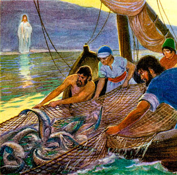 Loyola Parish: Jesus and the Miraculous catch of fish