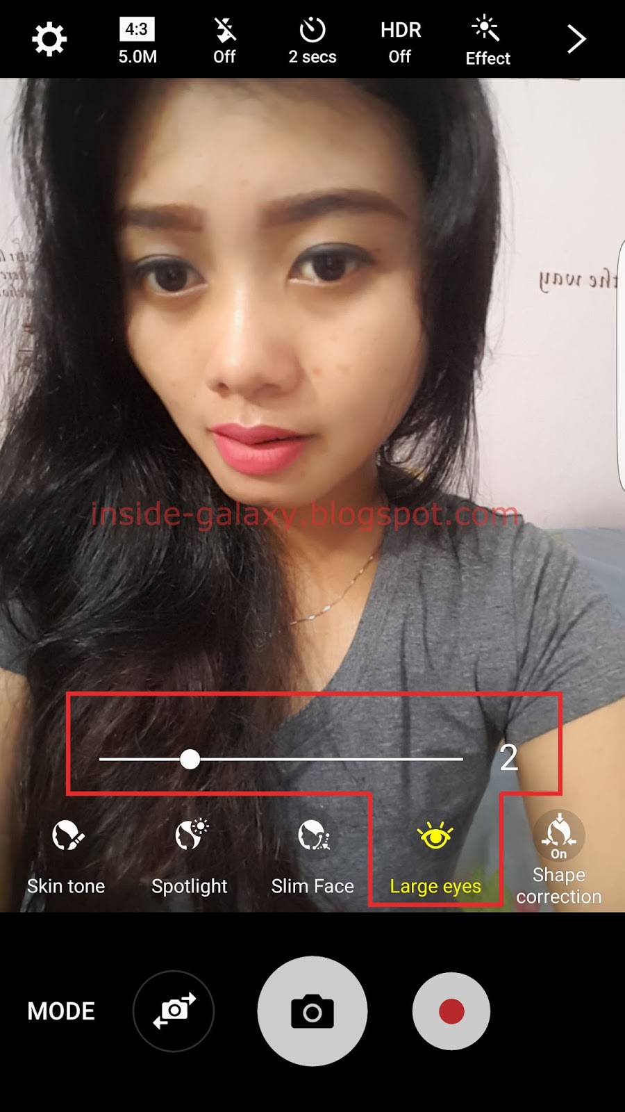 Inside Galaxy: Samsung Galaxy S7 Edge: How to Take Self-Portrait Photos ...
