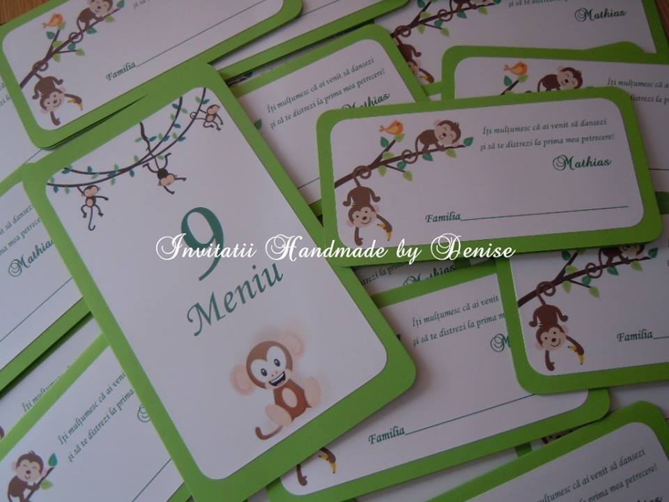Invitatii nunta/botez handmade: Set papetarie botez - Meniuri si ...
