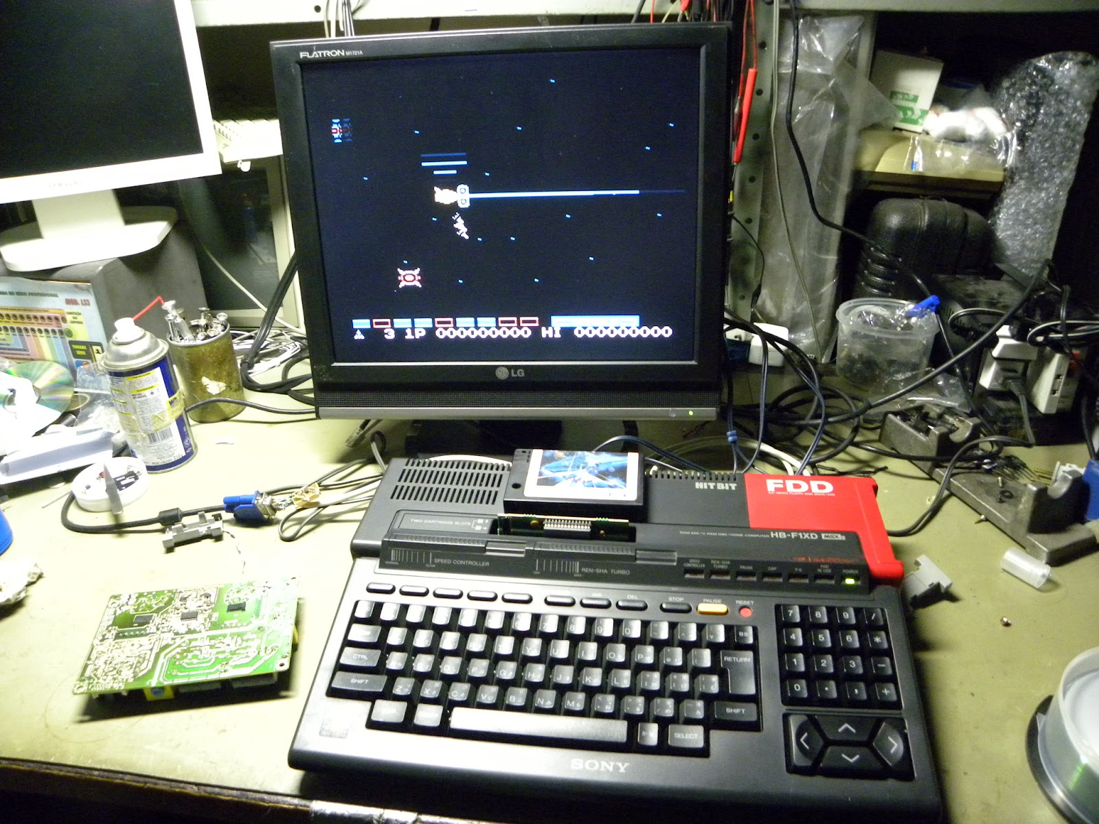 Vintage Audio & MSX Computer: Monitor LG M1721A - defeito de fonte ...