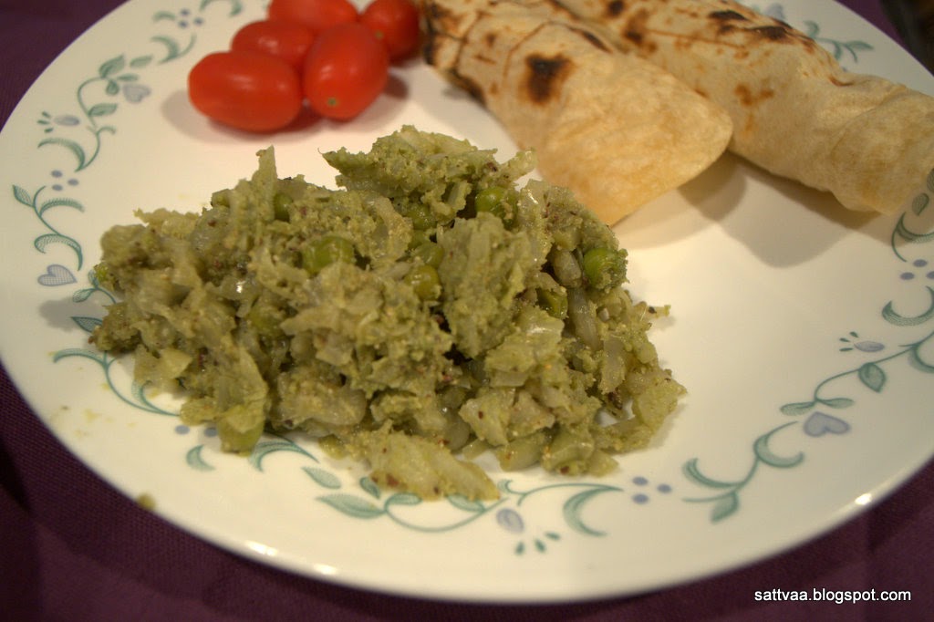 Sattvaa: Hasiru Palya - An accidental recipe from Nammamma's kitchen