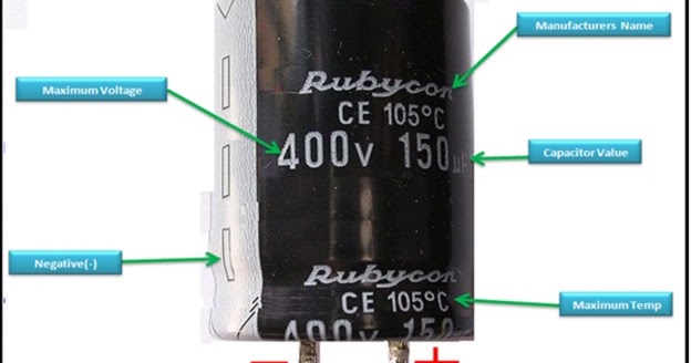 electronics repair made easy: Understanding markings on capacitor body