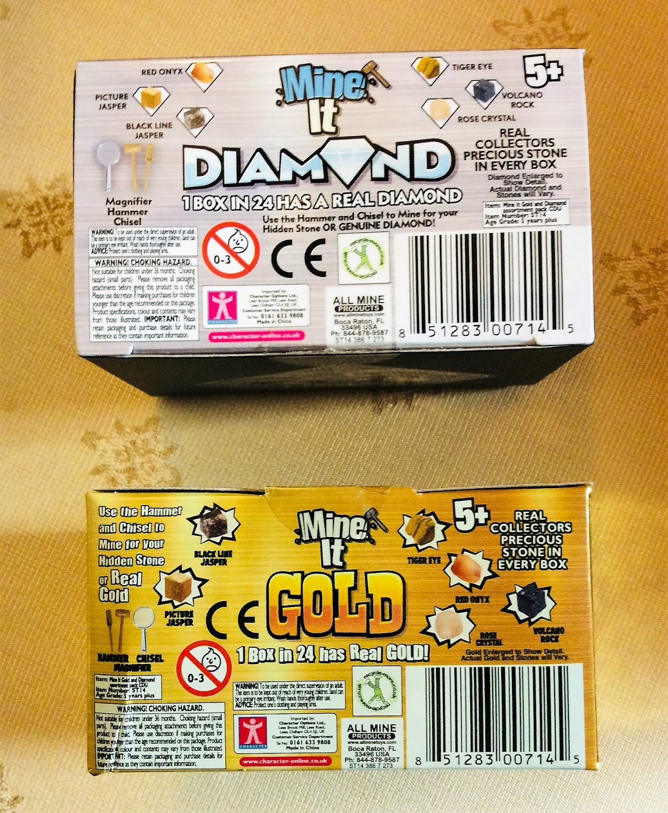 Chez Maximka: Mine It! Gold and Diamond play sets