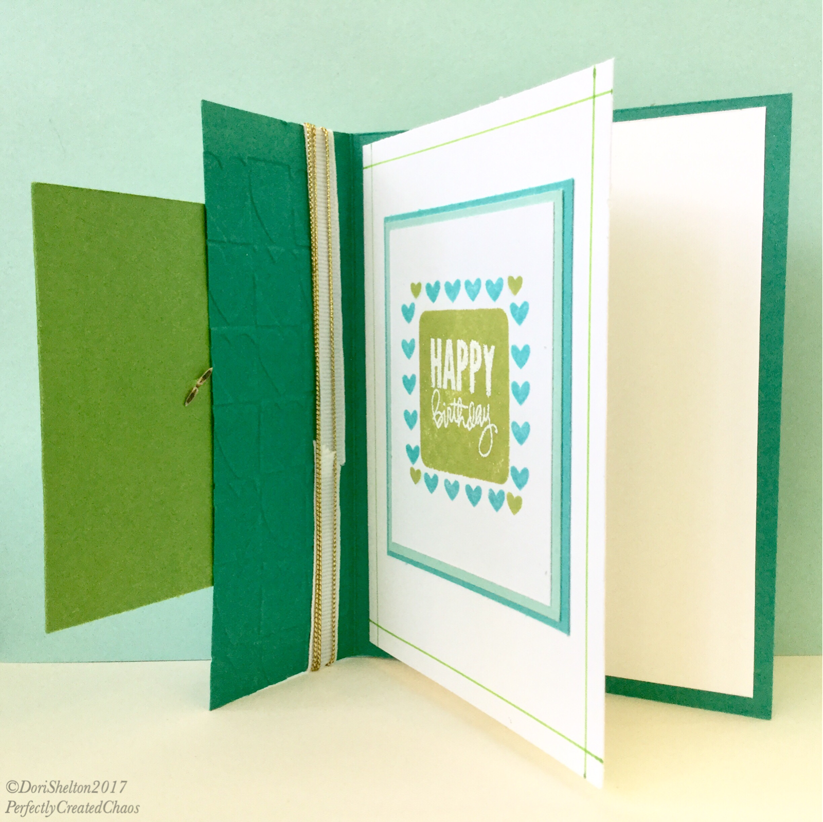 Perfectly Created Chaos!: Fun Fold Friday: Double Front Fold Card