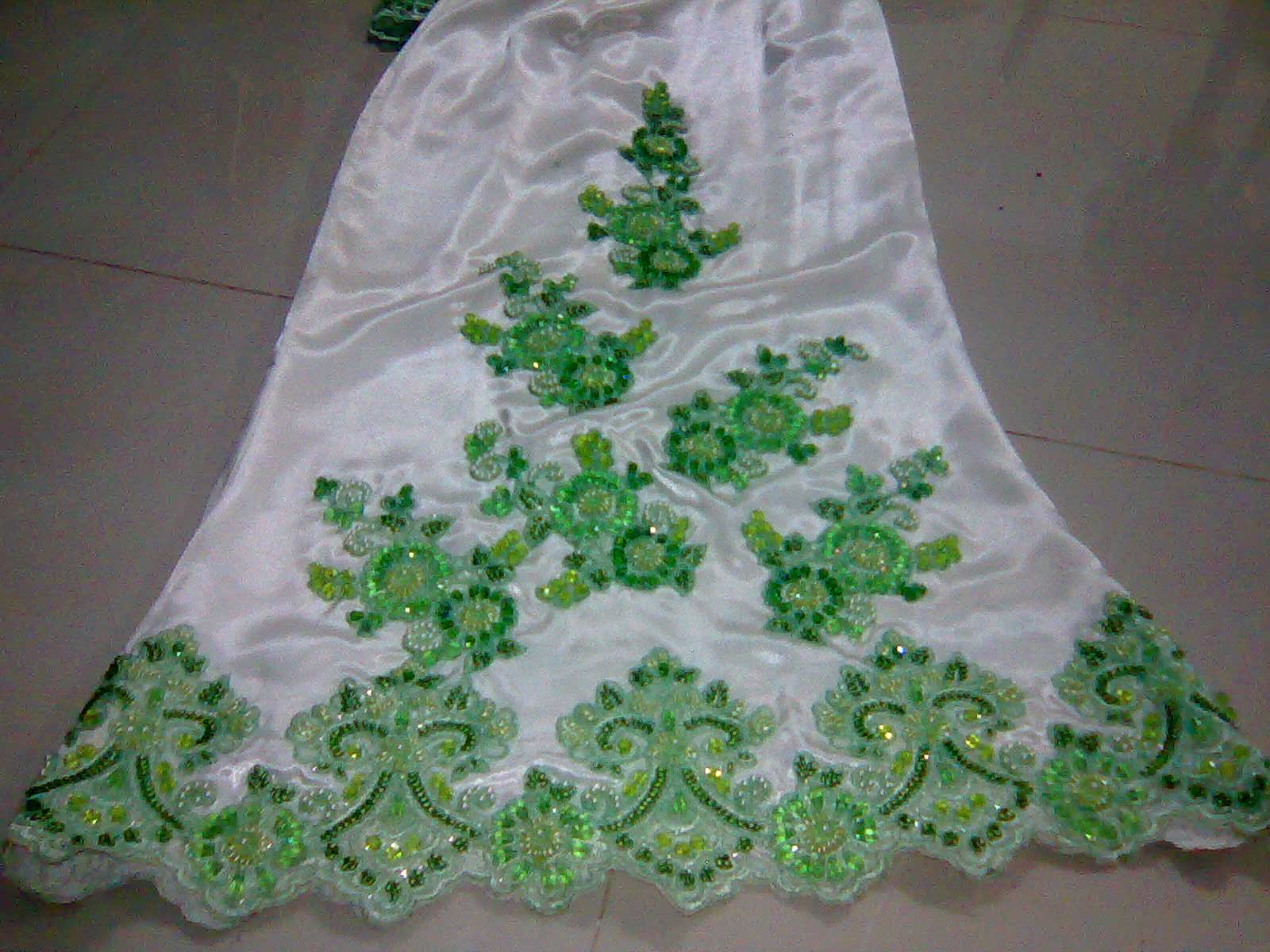 Faiezni Manik Baju: Contoh Jahitan Manik Pada Busana Perkahwinan...