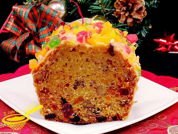 z cukrem pudrem: keks tradycyjny