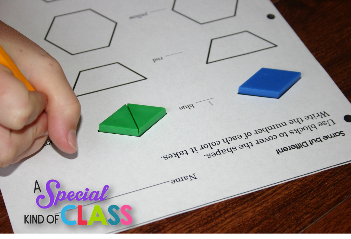 A special kind of class: Math Manipulative Monday - Pattern Blocks